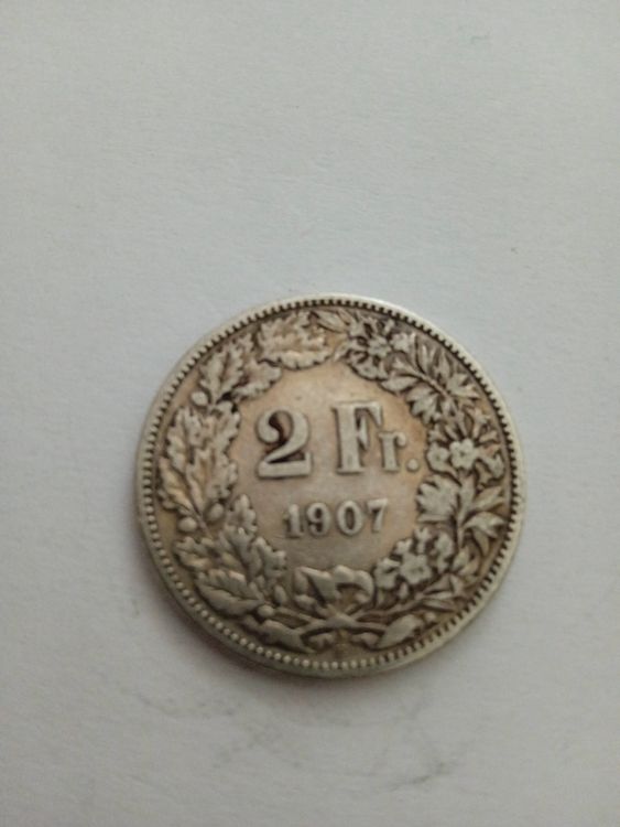 Zwei Franken 1907 | Kaufen auf Ricardo
