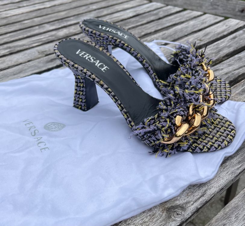 Glamour Versace tacchi -39.5/40- originale- (Nuovo (secondo la ...