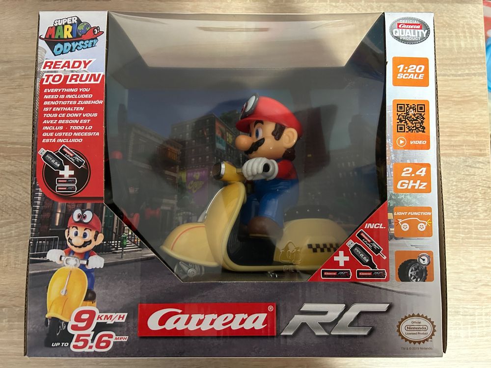 Carrera RC Mario Kart Super Mario Odyssey Scooter NEU (Neu und ...