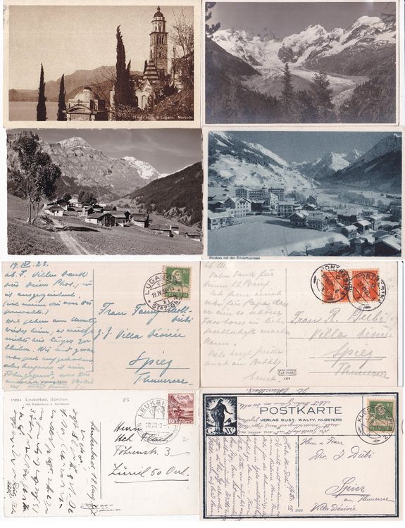 24 Stk. Alte CH Ansichtskarten, Postkarten (Gebraucht) in Münchwilen AG ...