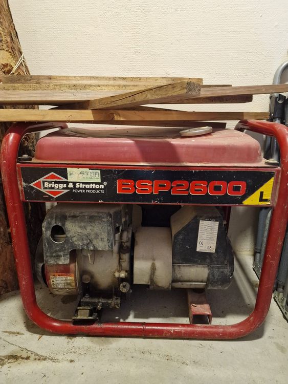 Briggs and Stratton BSP2600 Generator (Defekt) in Zürich für CHF 51 ...