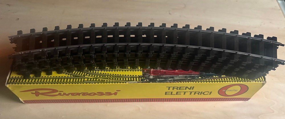 Spur 0 9x Neue Gebogene Geleise Rivarossi Nr. 12 7902 R 80 (Neu und ...