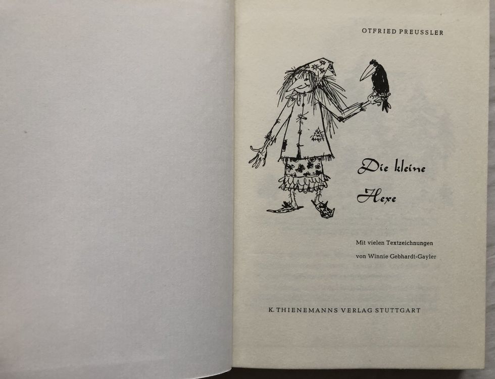 Otfried Preussler - Die kleine Hexe [Kinderbuch] (Gebraucht) in ...