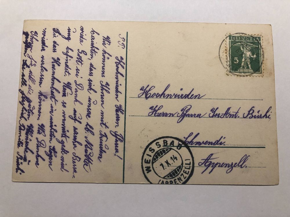 St Anton Gasthaus Zum Rössli 1914 Kaufen Auf Ricardo