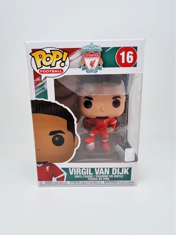Funko POP Fussball Liverpool FC Virgil Van Dijk 16 Figur (Gebraucht) in ...