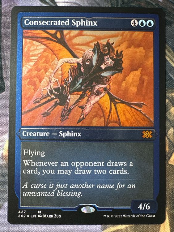 Consecrated Sphinx ETCHED FOIL 427 Double Masters 2022 | Kaufen auf Ricardo