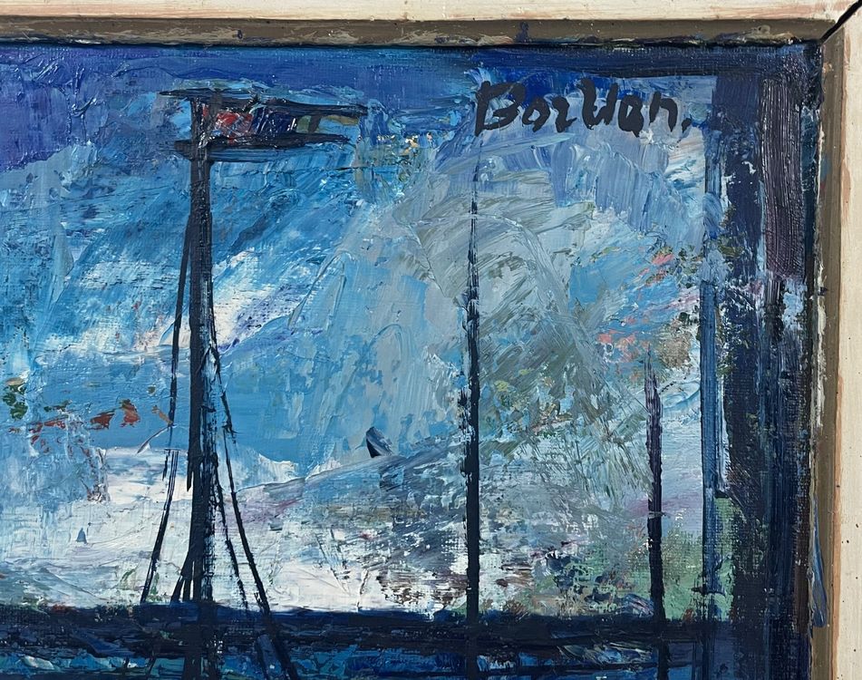 Oscar Barblan (1909-1987) grosses Gemälde (Gebraucht) in für CHF 295 ...