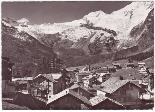 Saas-Fee mit Allalinhorn (Antik) in Frauenfeld für CHF 0.2 – mit Lieferung auf Ricardo kaufen