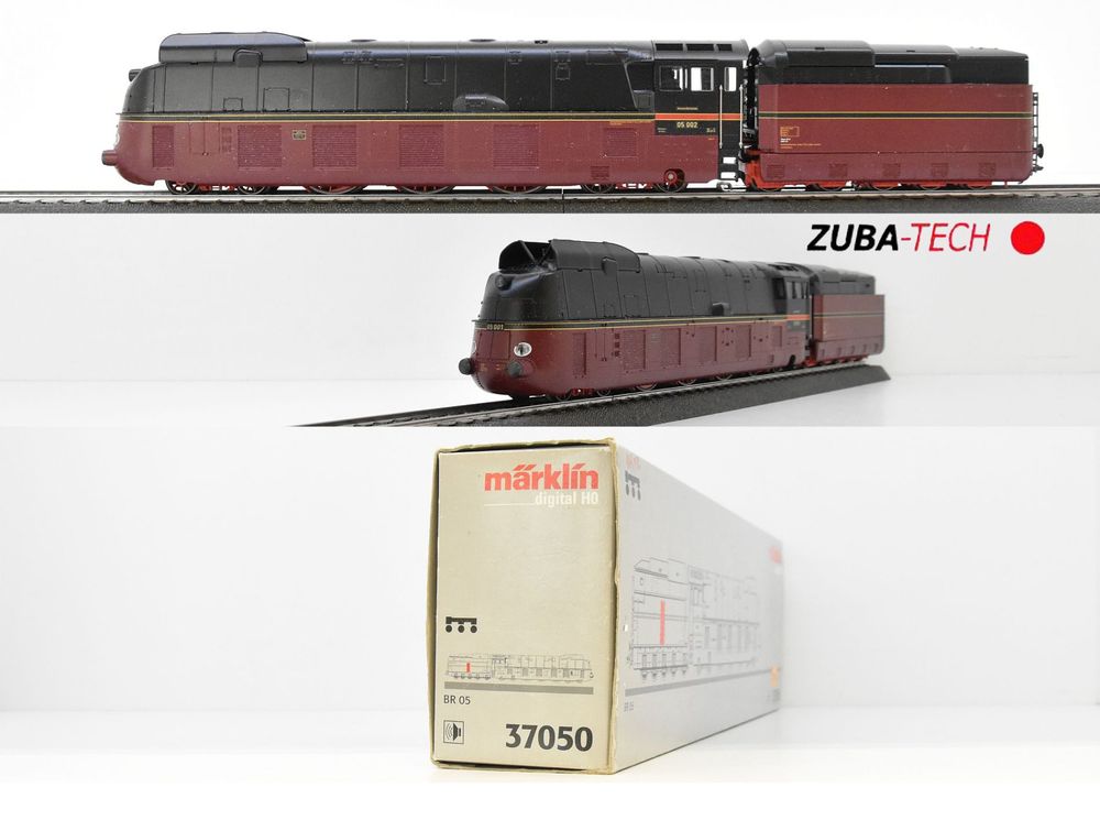 Märklin 37050 Dampflok BR 05 DRG H0 WS Digital Sound mit OVP (Gebraucht ...
