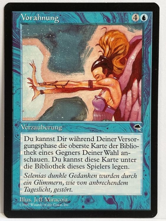 Magic The Gathering - Vorahnung | Kaufen auf Ricardo