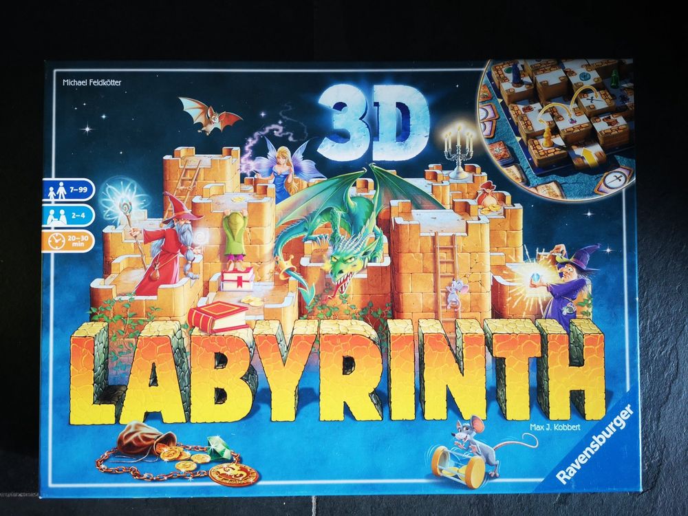 Familien Spiel Das verrückte Labyrinth 3D (Gebraucht) in Bottenwil für ...