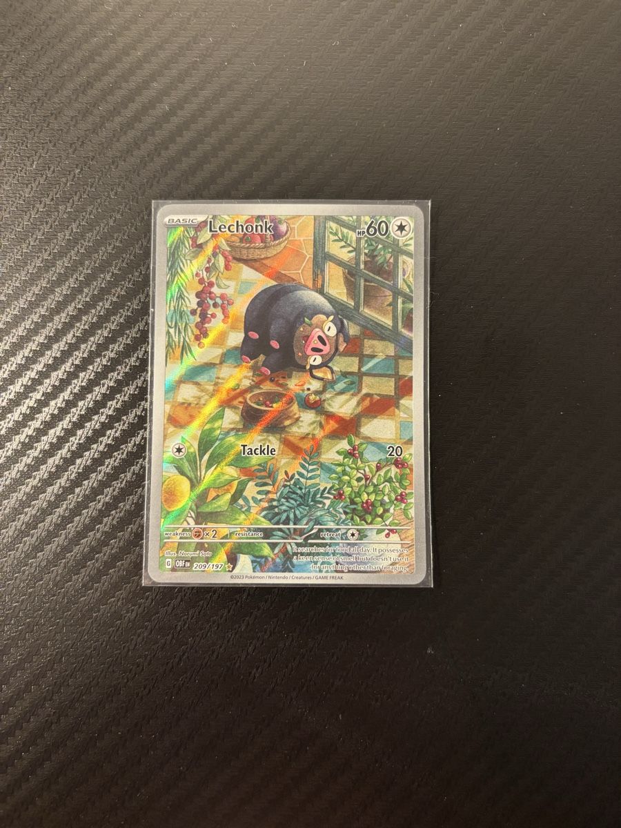 Carte Pokémon - Lechonk 209/197 (D'occasion) à Froideville pour CHF 1 ...