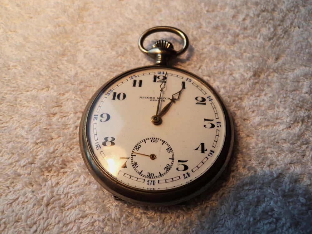 RECORD Watch Co. Geneve jetzt Longines Taschenuhr (Gebraucht) in für ...
