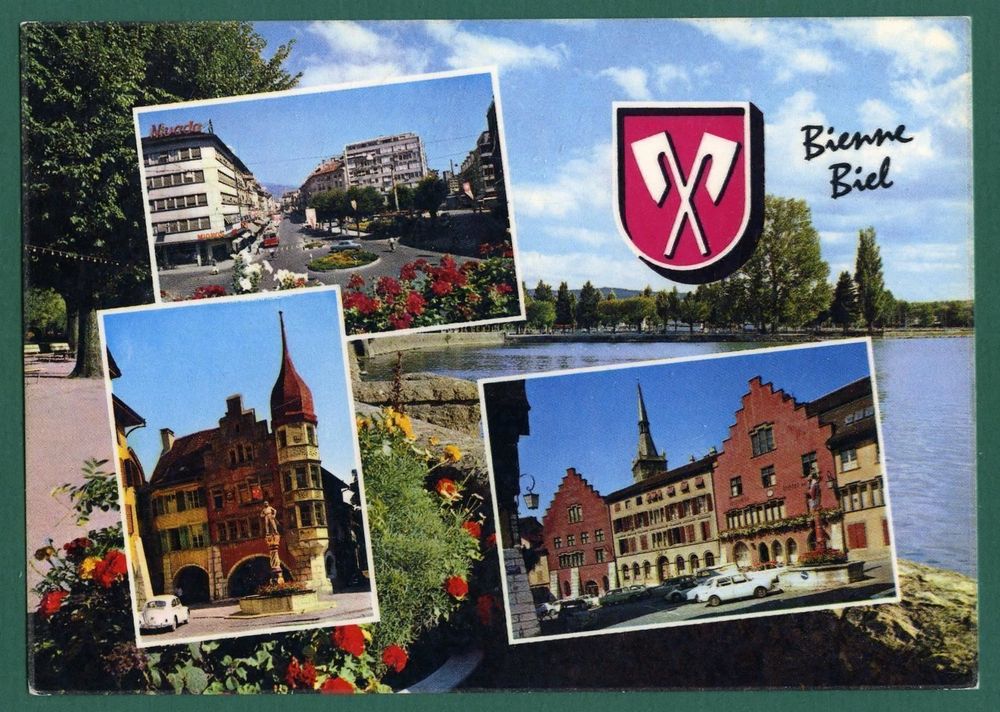 Biel-Bienne, Mehrbilderkarte (Gebraucht) in Sargans für CHF 1 – mit Lieferung auf Ricardo kaufen