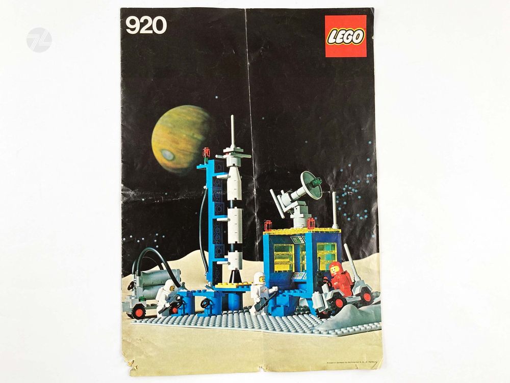 Lego 920 Bauanleitung Alpha-1 Rocket Base Vintage Space (Gebraucht) in ...