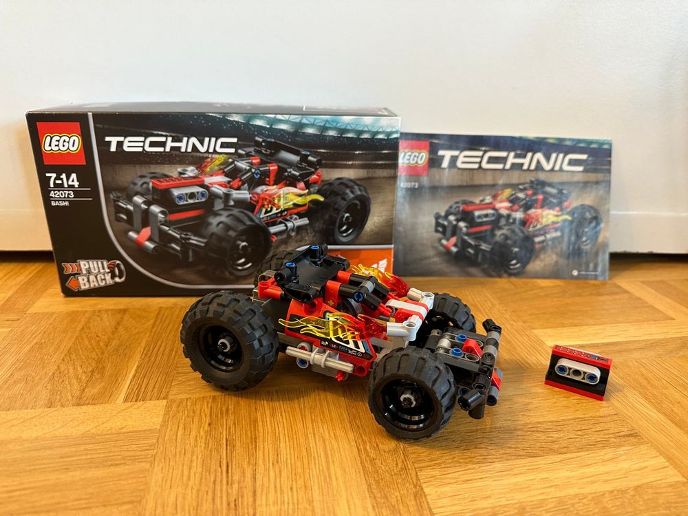 Lego Technic Rennwagen 42073 " Bumms" mit Anleitung (Neu (gemäss Beschreibung)) in Winterthur ...