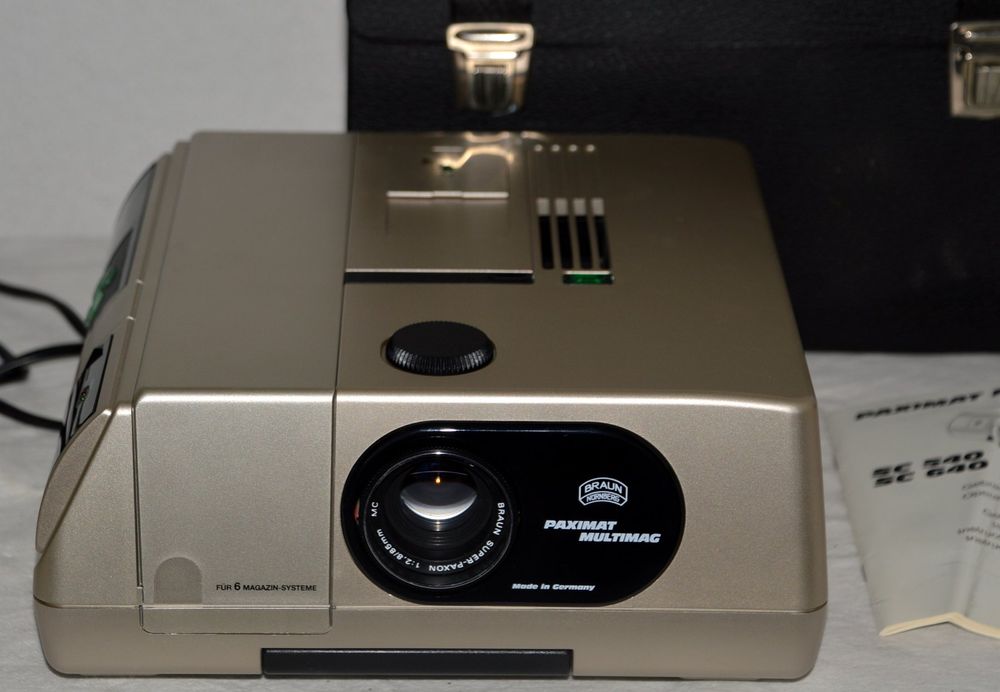 Diaprojektor Braun Paximat Multimag SC 640 projecteur (Gebraucht) in ...