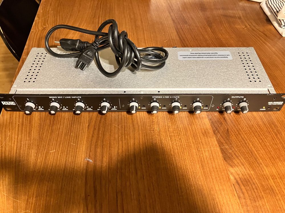 Rane MLM82S Mic & Line Rack Mixer (Gebraucht) in Zürich für CHF 90 ...