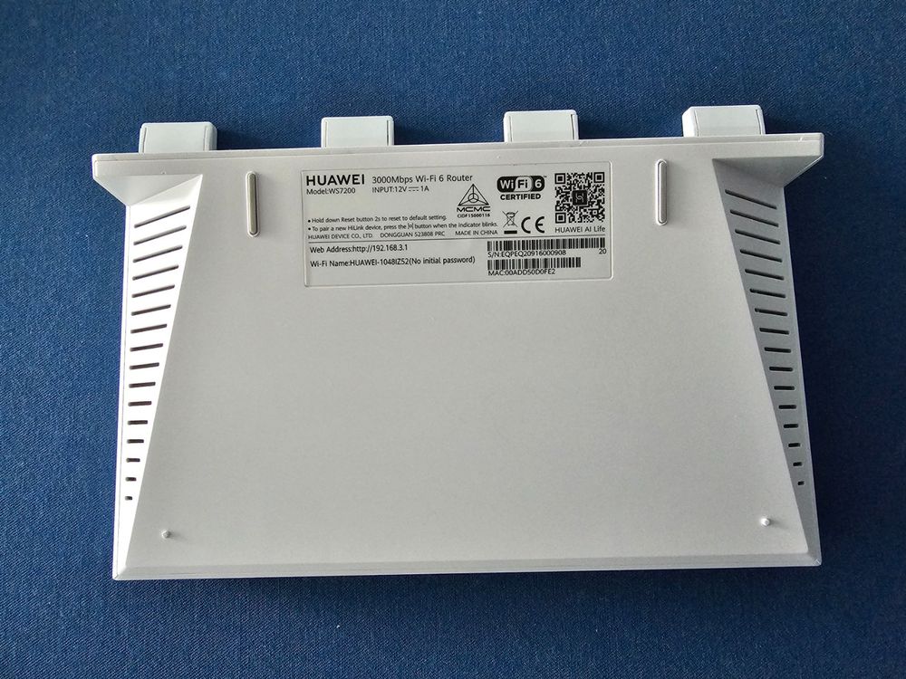 Huawei AX3 WS7200 Quad-Core WiFi 6 Router (1 von 2) (Gebraucht) in ...