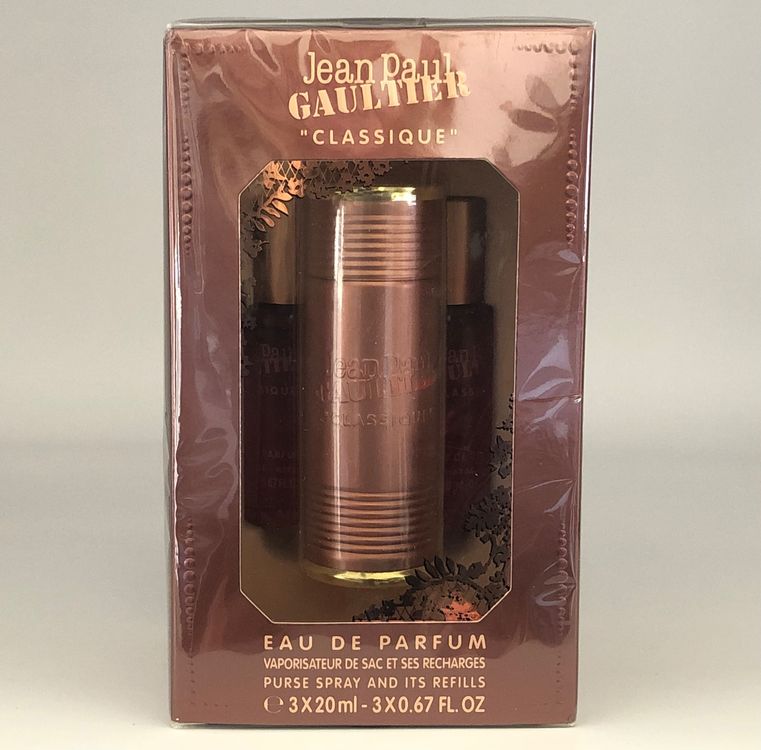 J-P Gaultier Classique Eau de Parfum Spray + Refills 3x20 ml (Gebraucht ...