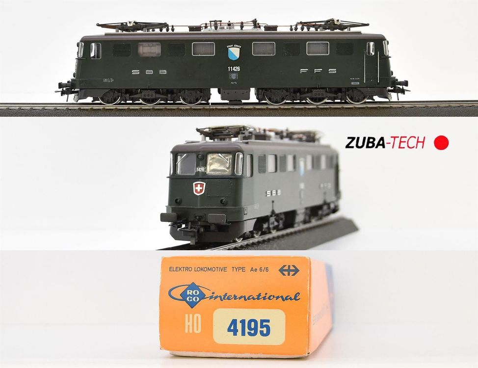 Roco 4195 E-Lok Ae 6/6 SBB H0 GS Analog (Gebraucht) in St. Gallen für CHF 51 – mit Lieferung auf ...