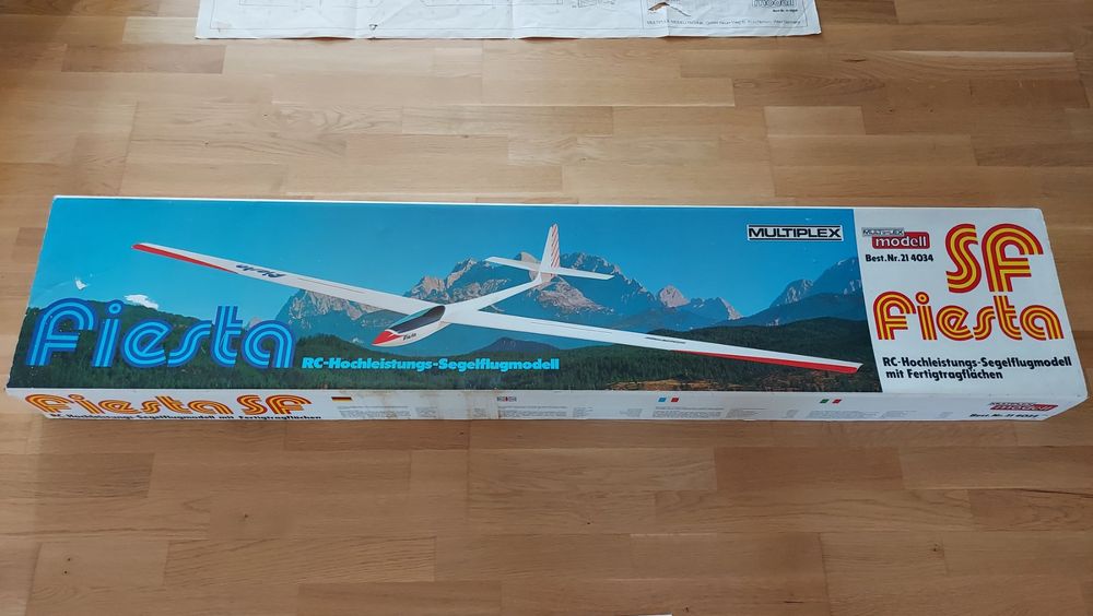 Modell RC Segelflugzeug Fiesta Multiplex (Gebraucht) in Degersheim für ...