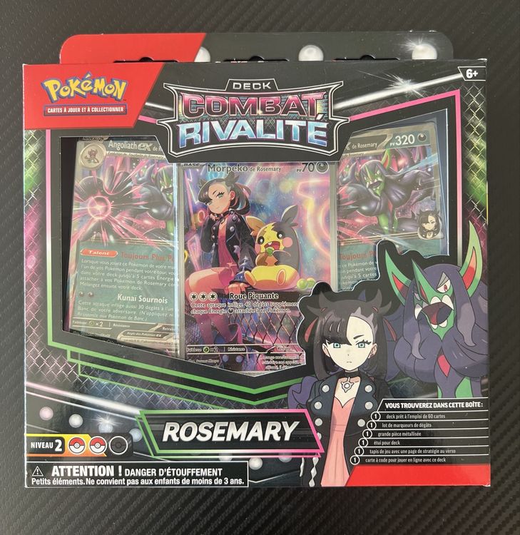 Pokémon Deck Combat Rivalité – Rosemary (FR) (Neuf avec emballage d ...