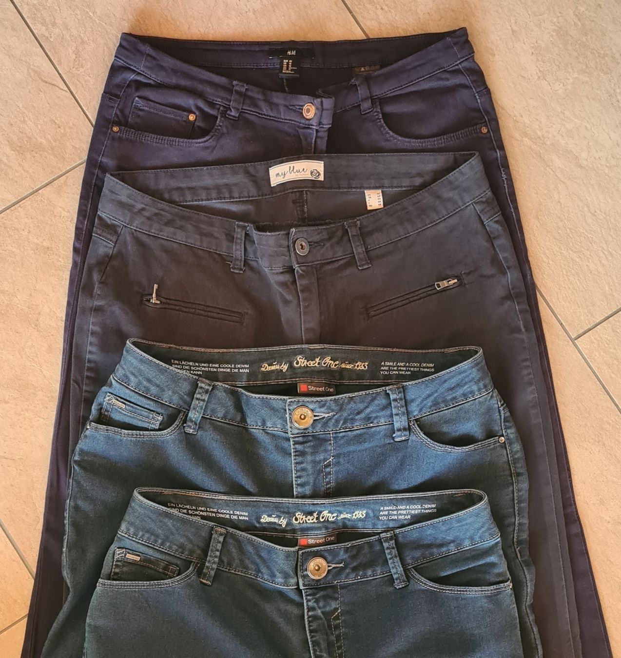 Hosenpaket Street One Gr. 38 (29/30), Länge 30 (Gebraucht) in ...