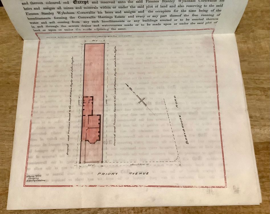 1888 Antiker Pacht Vertrag aus England Siegel & Wertmarken (Gebraucht ...