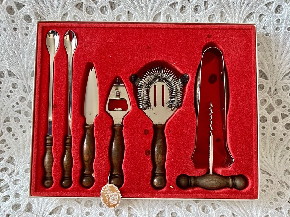 Bar Set Wmf Burgund 7 Teilig Kaufen Auf Ricardo