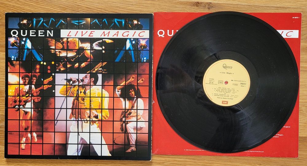 LP Vinyle Queen Live Magic 1986 (Gebraucht) in Biel/Bienne für CHF 20 ...