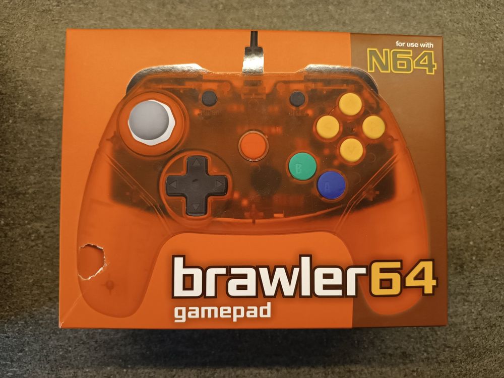 Brawler64 Controller Nintendo N64 NEU OVP RetroFighters (Neu (gemäss ...