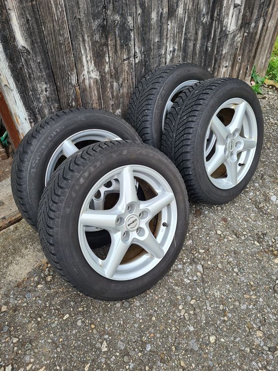 4 Winterräder zu Volvo C30 V50 Passen auch zu Ford/Renauld (Gebraucht ...