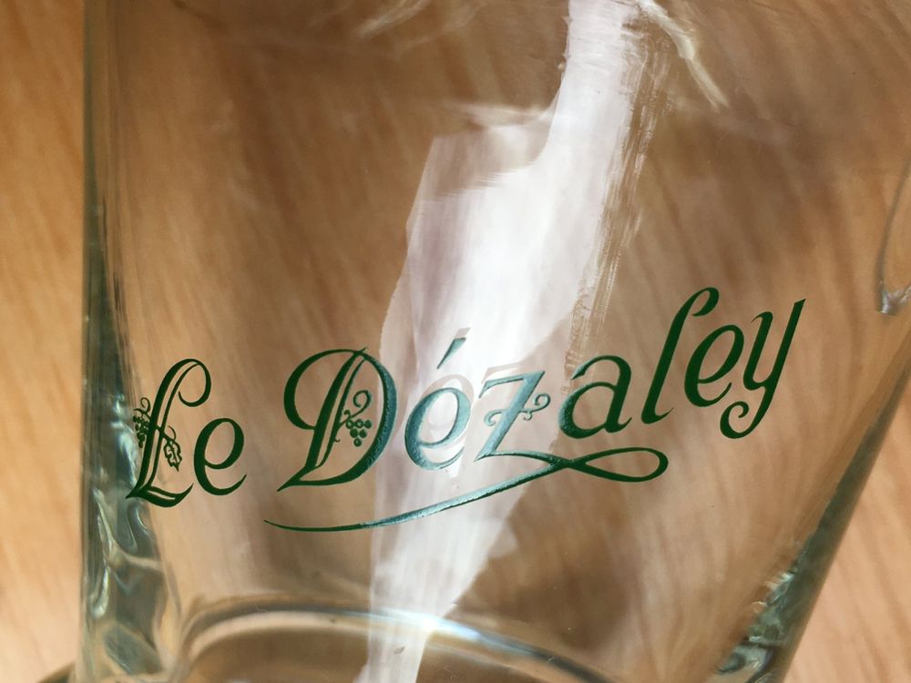 3 DL Weinkaraffe / Glaskrug Le Dézaley 1961 | Kaufen auf Ricardo