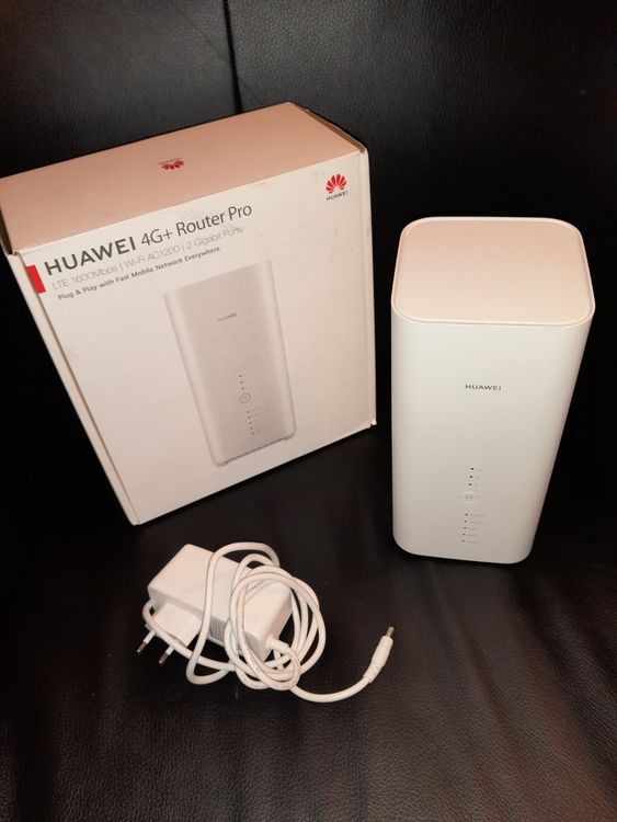 Huawei 4G+ Router Pro / 1600 Mbps / 2Gigabit Ports (Gebraucht) in ...