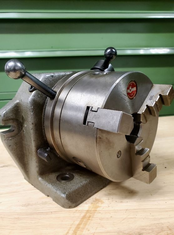 Direkt- Teilapparat mit Dreibackenfutter Röhm für Schaublin (Gebraucht ...