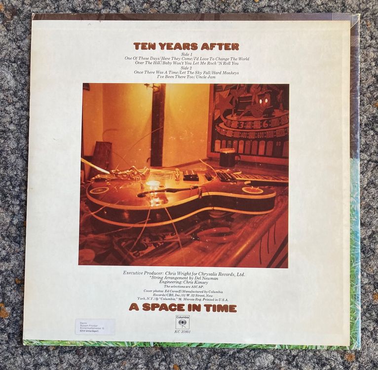 Ten Years After - A Space in Time | Kaufen auf Ricardo