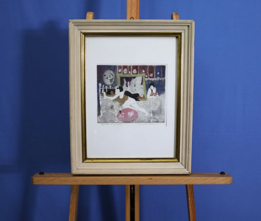 Marco Richterich 1929-1997, Radierung, Erotik, handsigniert (Gebraucht) in Zug für CHF 88 – mit ...