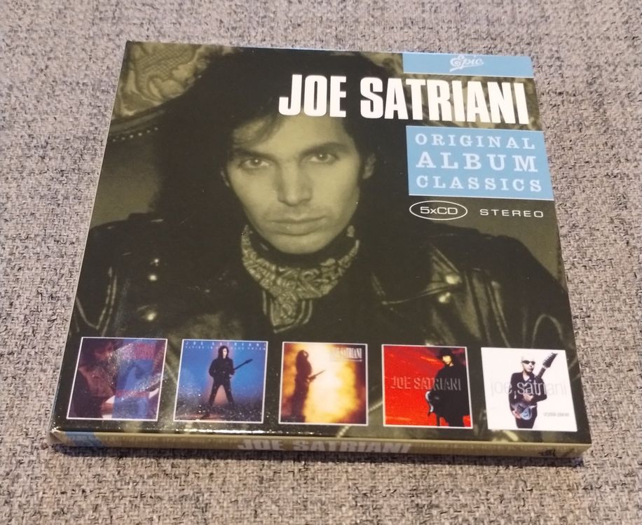 Joe Satriani " 5 cds original classiques Albums " | Kaufen auf Ricardo
