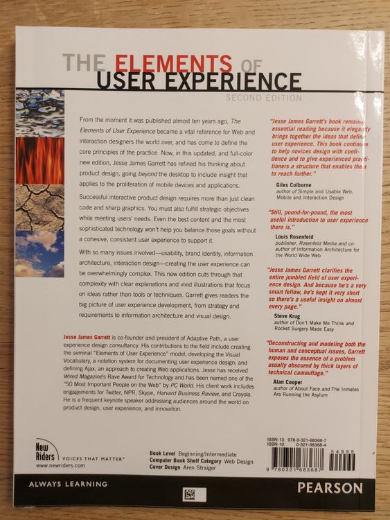 Elements of User Experience von Jesse James Garrett | Kaufen auf Ricardo