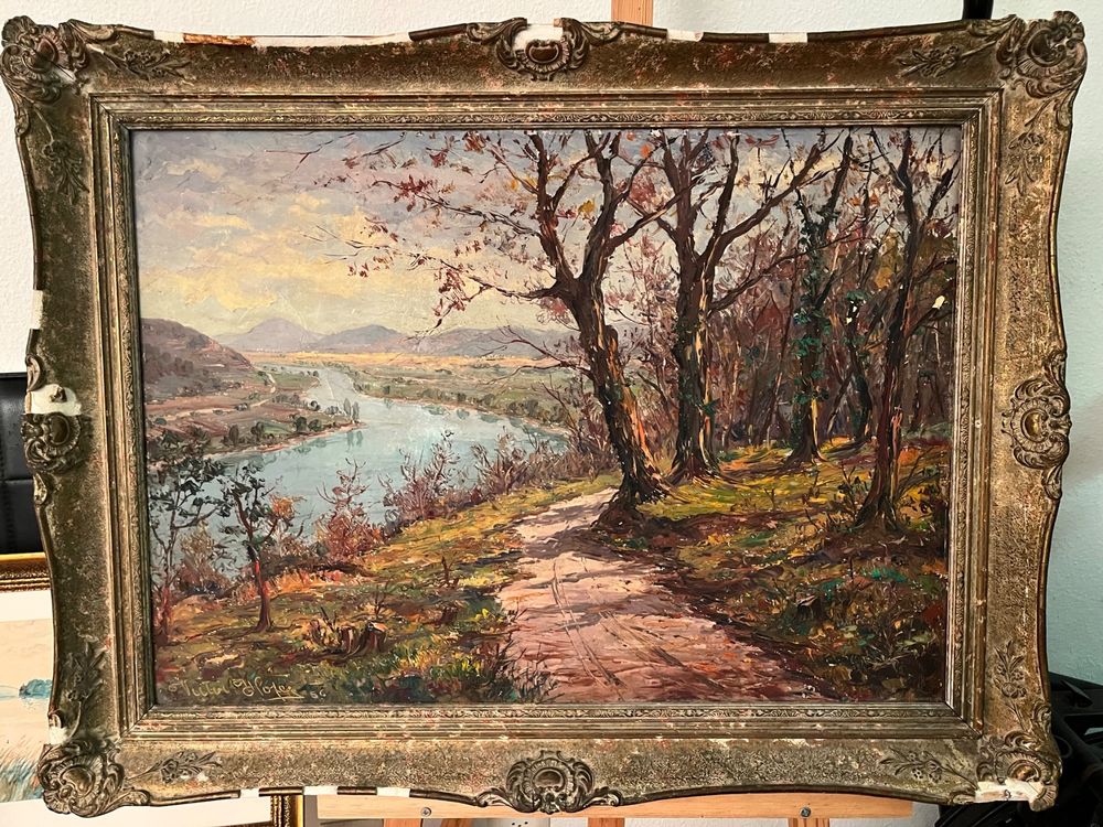 VICTOR HOFER - Landschaft sehr schönes Bild (Gebraucht) in Basel für ...