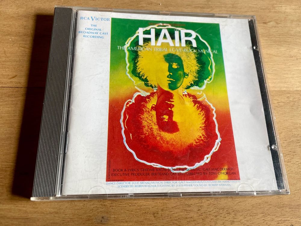 Hair - Musical - The original Broadway Cast Recording - CD (Gebraucht ...