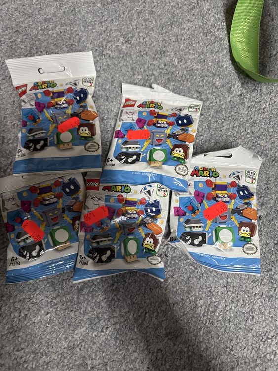 5x Super Mario LEGA FIRGUREN | Kaufen auf Ricardo