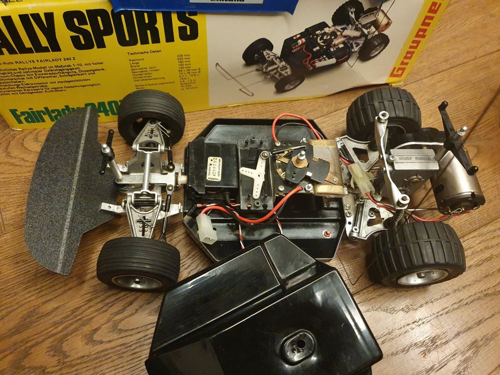 GRAUPNER / KYOSHO RALLY SPORTS DATSUN FAIRLADY 240Z 4969 (D'occasion) à ...