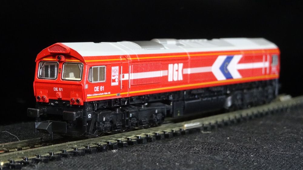 Kato K10811, HGK Köln, DE61, EMD Class 66, Diesellok, Köln (Neu (gemäss ...