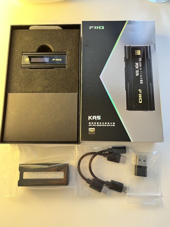 FiiO KA5 Tragbarer DAC/Verstärker neuwertig | Kaufen auf Ricardo