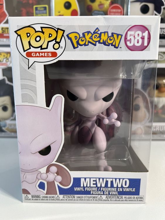 Funko POP! Games Pokémon Mewtwo (Neuf avec emballage d'origine) à Le ...