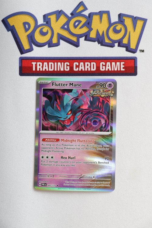 Pokémon - Flutter Mane Holo (043/131) Prismatic Evolutions (Neu (gemäss ...