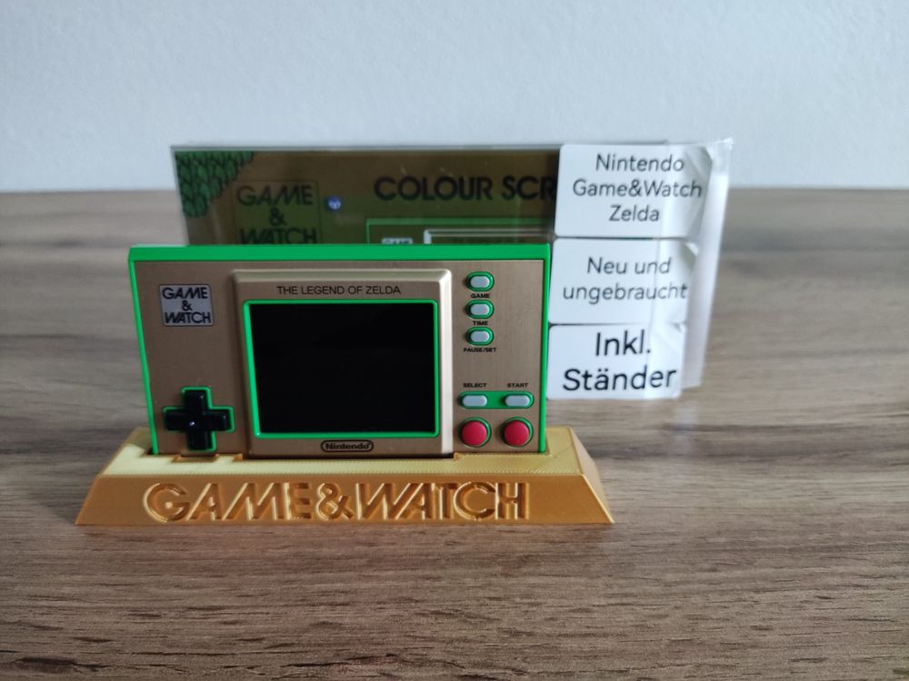 🔥Ab 1.-🔥Nintendo Game & Watch: Zelda Neu!🔥 Inkl. Ständer (Neu und ...