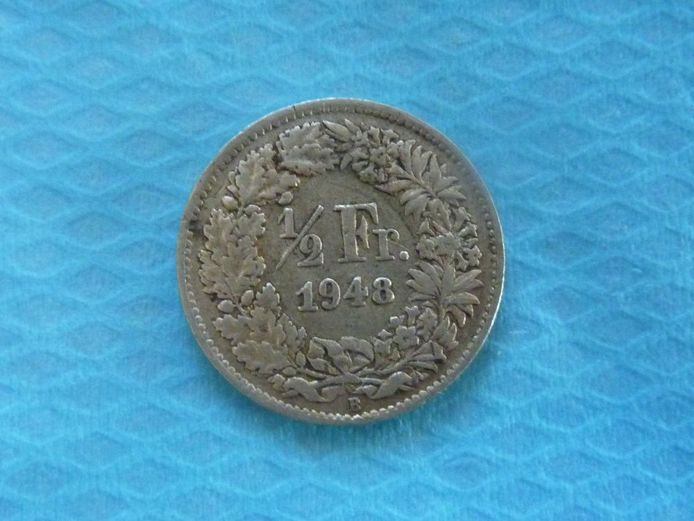 Abart 50 Rappen 1948 Blatt zu viel über Fr. | Kaufen auf Ricardo